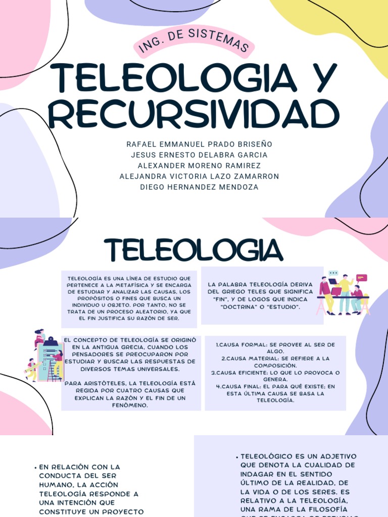 Teleología y su Aplicación en Sistemas | PDF | Metafísica | Teorías ...