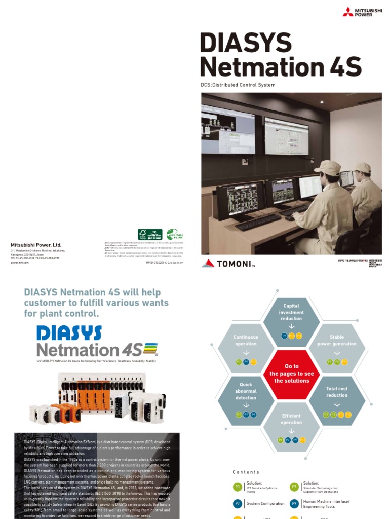 DIASYS Netmation 4S. DCS - Distributed Control System | PDF ...