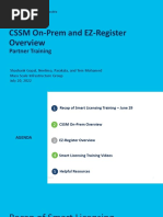 Configure Cucm Smart Licensing Direct | PDF | Computer Network | Graphical User Interfaces