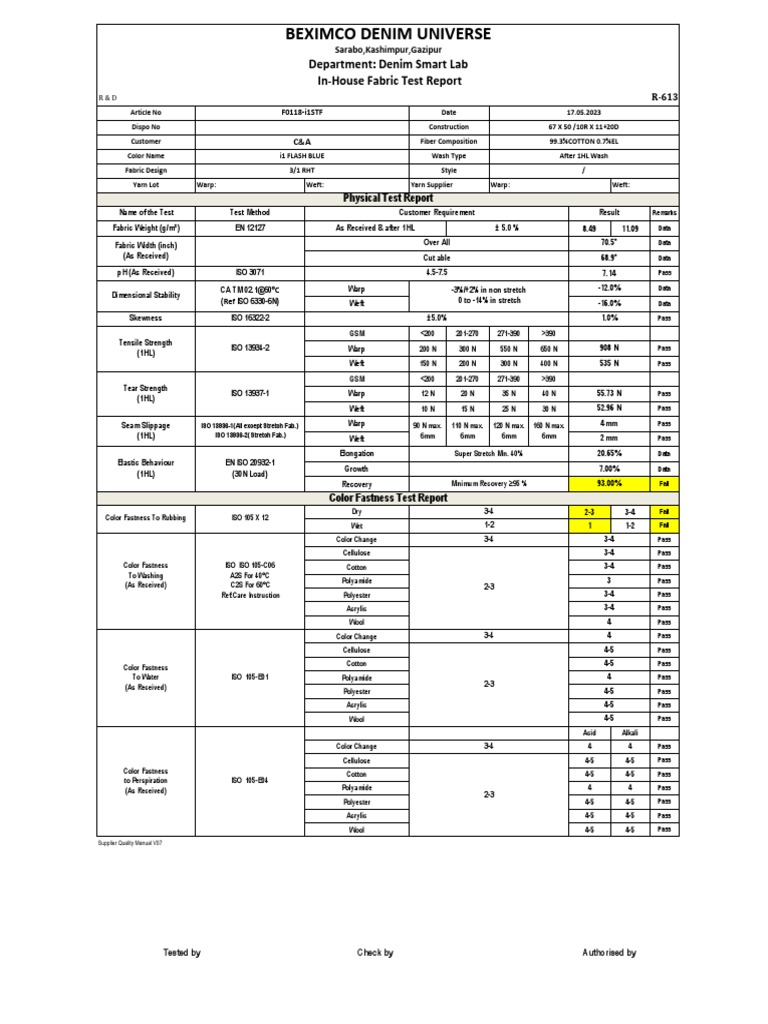 F0118-i1STF (1HL) (17.05.23) (R-613) | PDF | Textiles | Secondary Sector Of The Economy