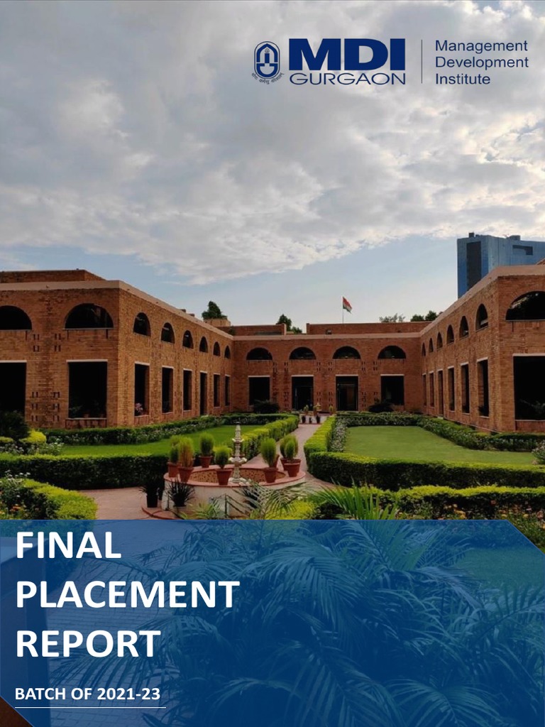Final Placement Report - 2021 23 | PDF Final Placement Report - 2021 23 | PDF