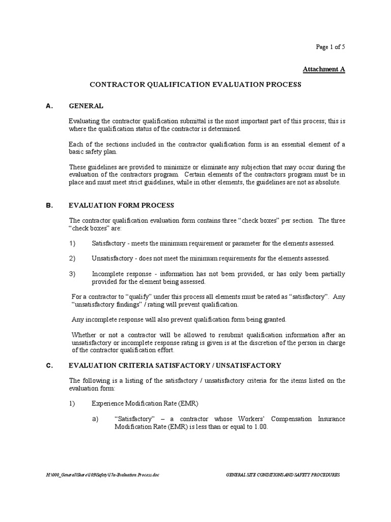 17a Evaluation Process | PDF | Employment | Evaluation