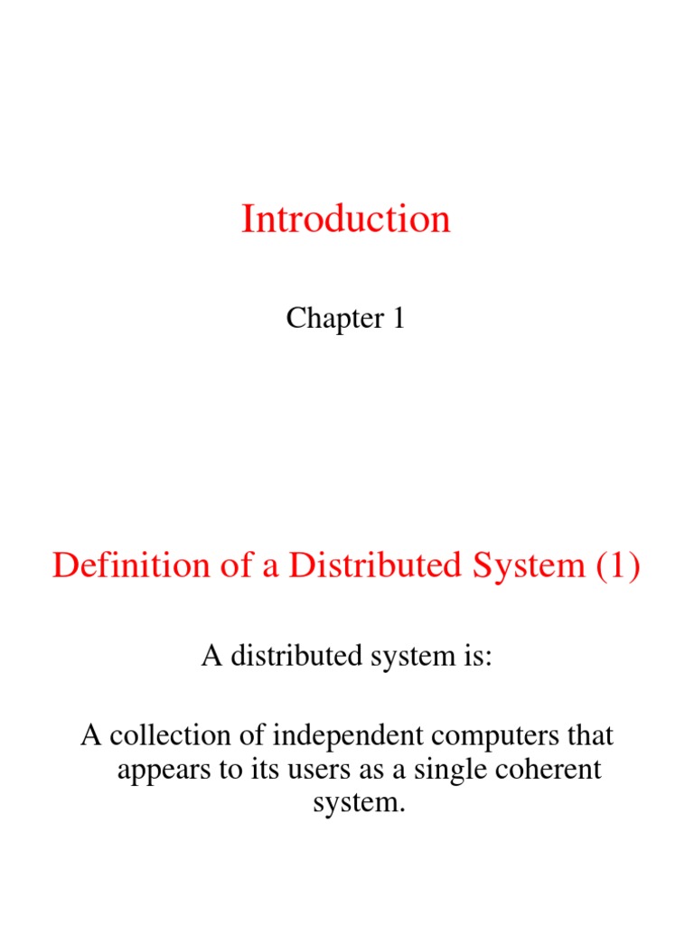 Chap 01 | Download Free PDF | Scalability | Distributed Computing