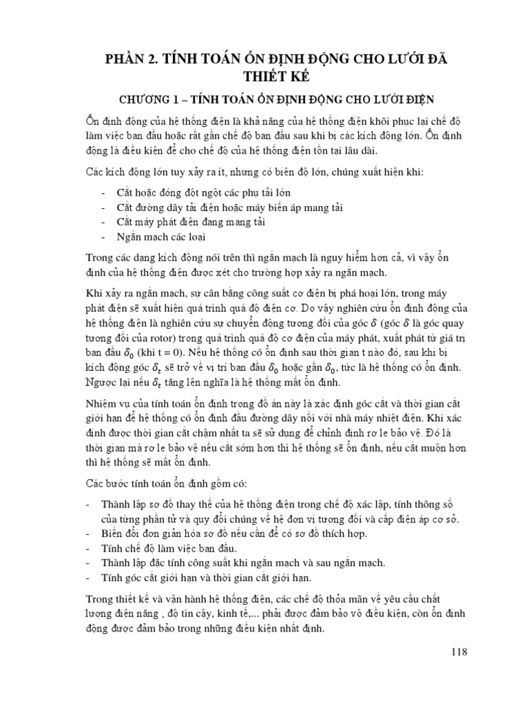 Tinh Toan On Dinh Dong | PDF
