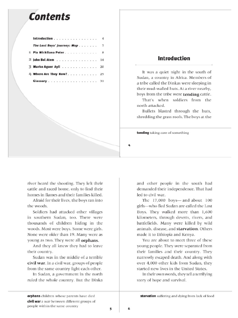 Lost Boys of Sudan | PDF