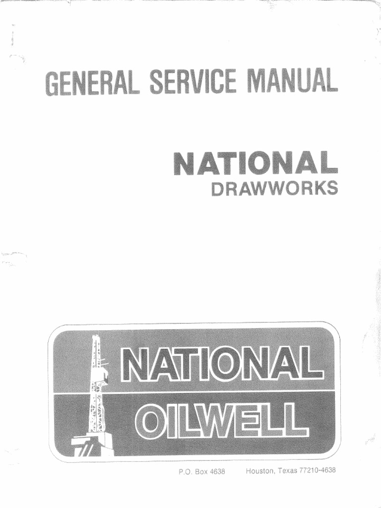 National Drawworks Manual | PDF