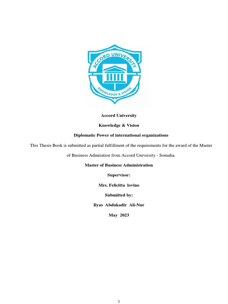 Ismail Adan Mohamed Thesis Complete 2 | PDF | Customer Satisfaction ...