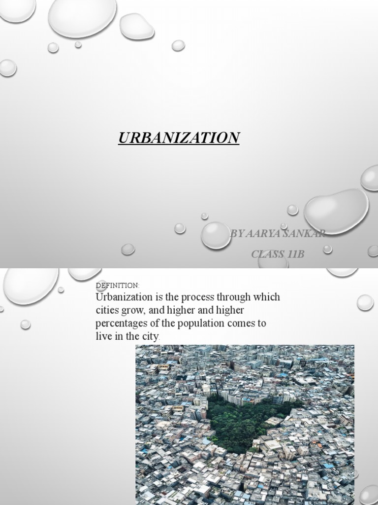 Asl English (Urbanization) 220716 150929 | PDF