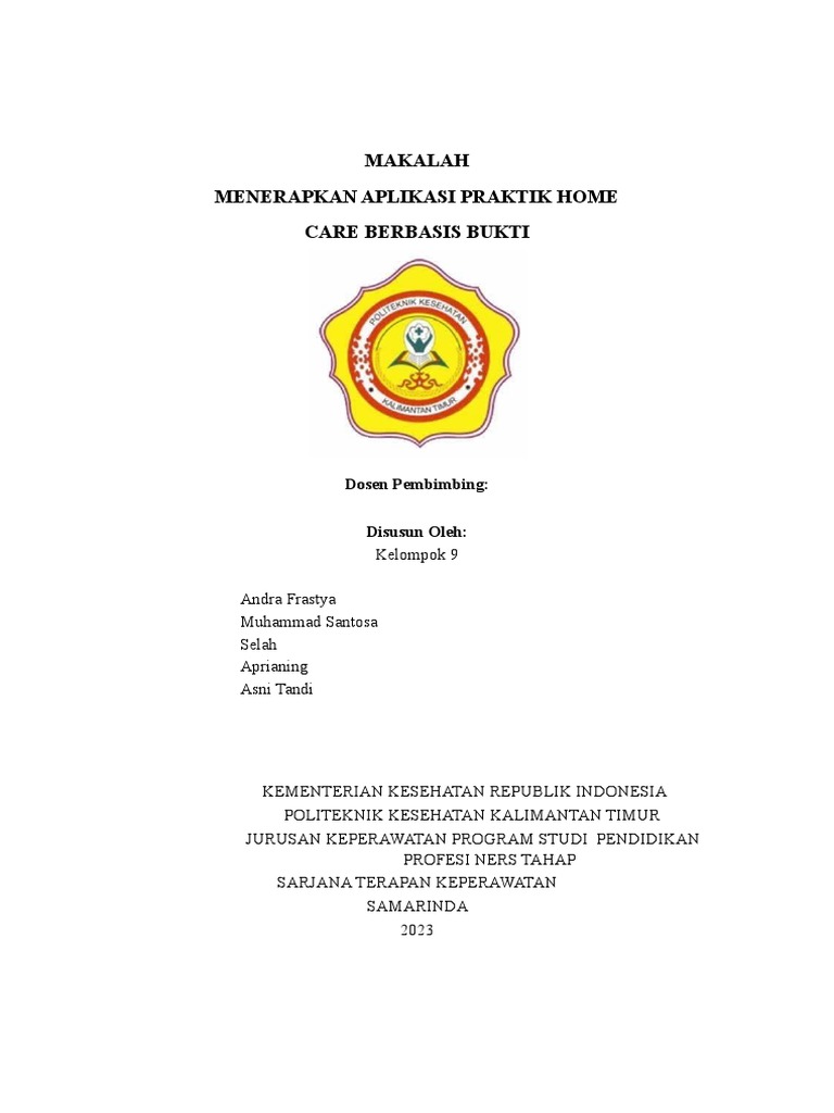 Makalah Kel.9 HCN Ok | PDF | Pengembangan Diri