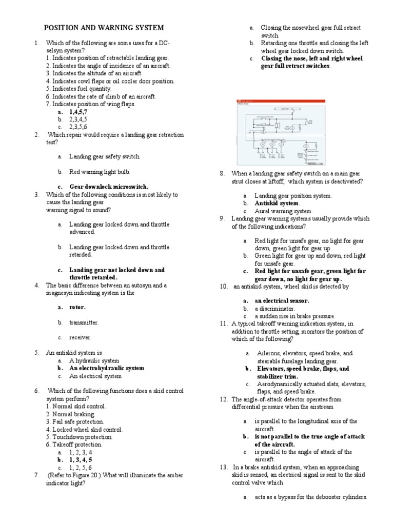 Position and Warning System | PDF