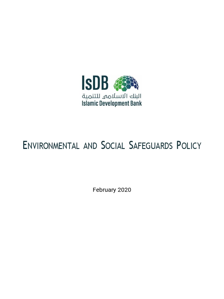 Environmental and Social Safeguards Policy | PDF | Risk | Policy
