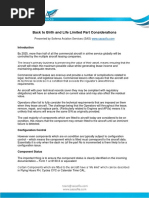 Identifying Hard Time Component and Life Limited Parts | PDF
