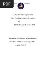 ARCHITECTURAL INTERNSHIP Report | PDF | Leadership | Architect