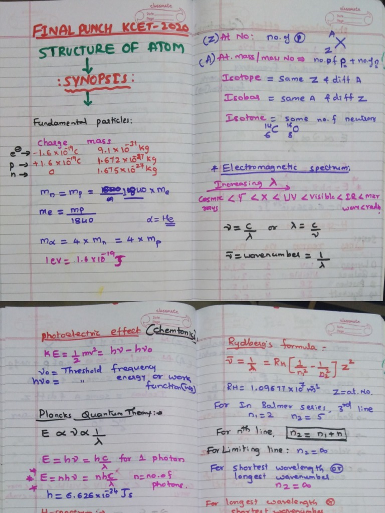 Structure of Atom | PDF | Atomic Orbital | Spin (Physics)