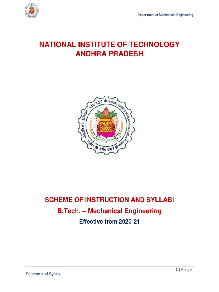 Mechanical R20 Curriculum | PDF | Matrix (Mathematics) | Diffraction