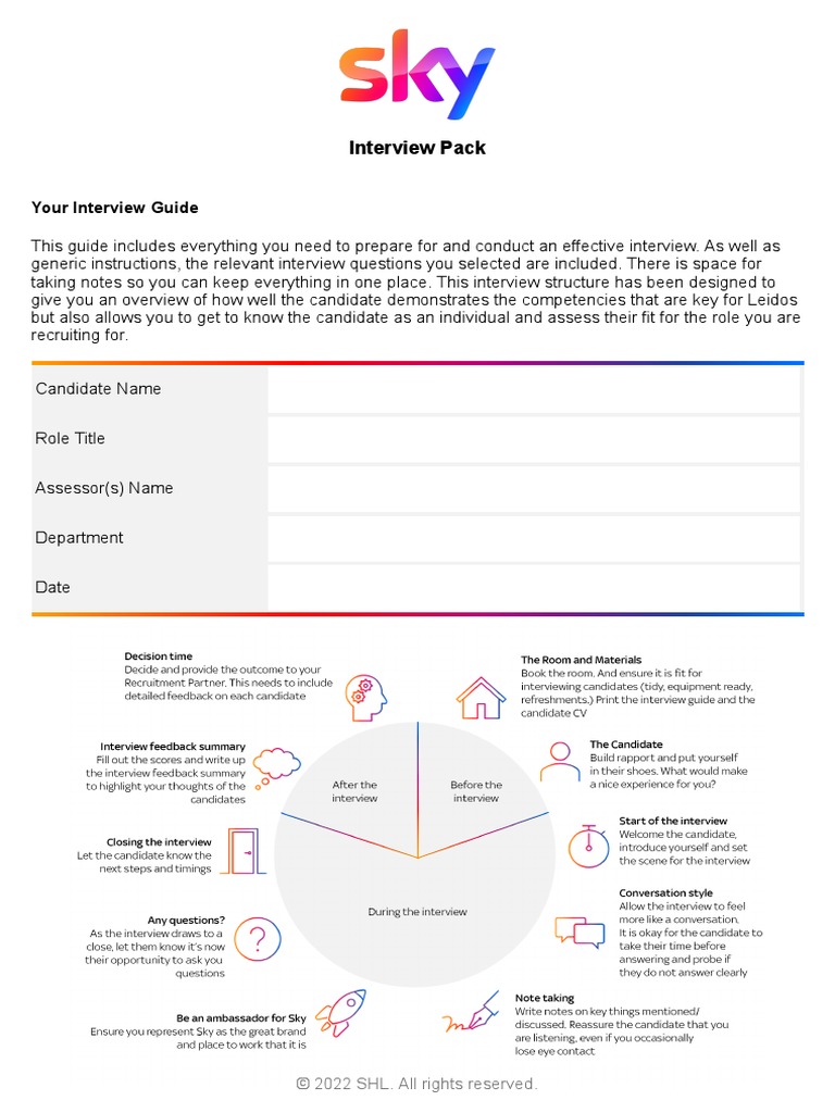 Interview Guide Builder | PDF