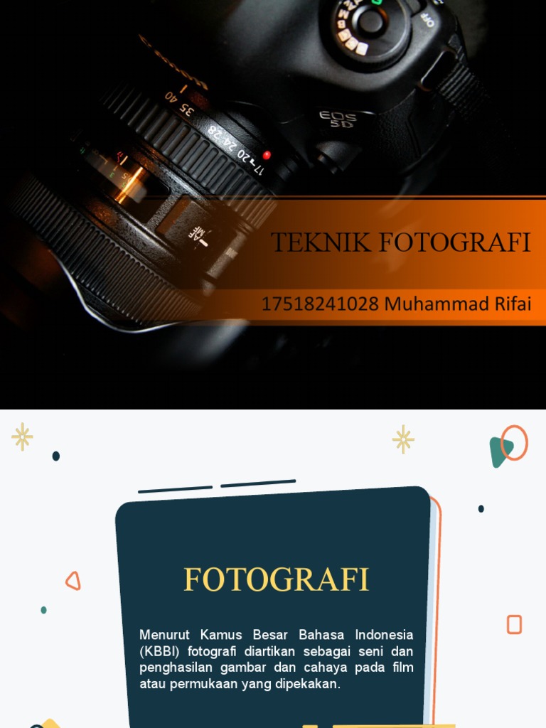 Teknik Fotografi | PDF