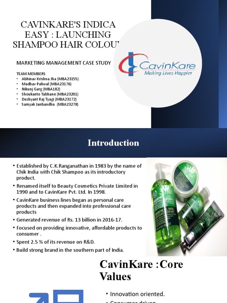 MM 2 CavinKare | PDF | Brand | Market (Economics)