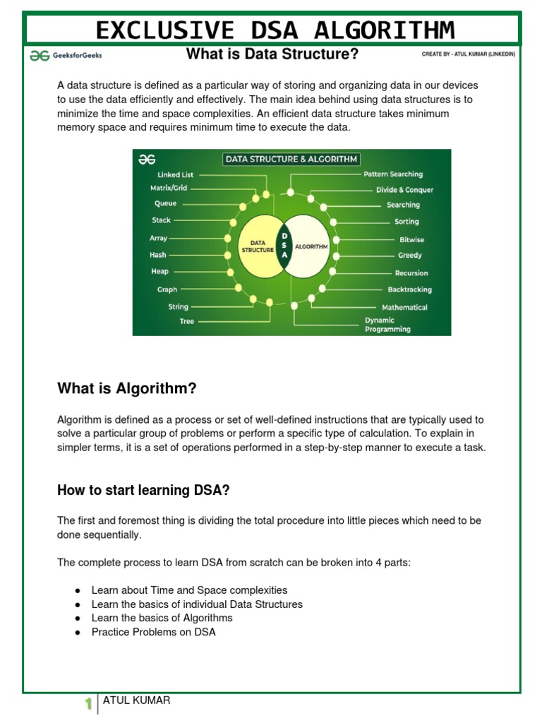 Atul GFG Ds Algorithm | PDF | Dynamic Programming | Algorithms Atul GFG Ds Algorithm | PDF | Dynamic Programming | Algorithms