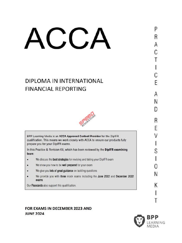 IFRS Diploma Practice & Revision Kit 2024 | PDF