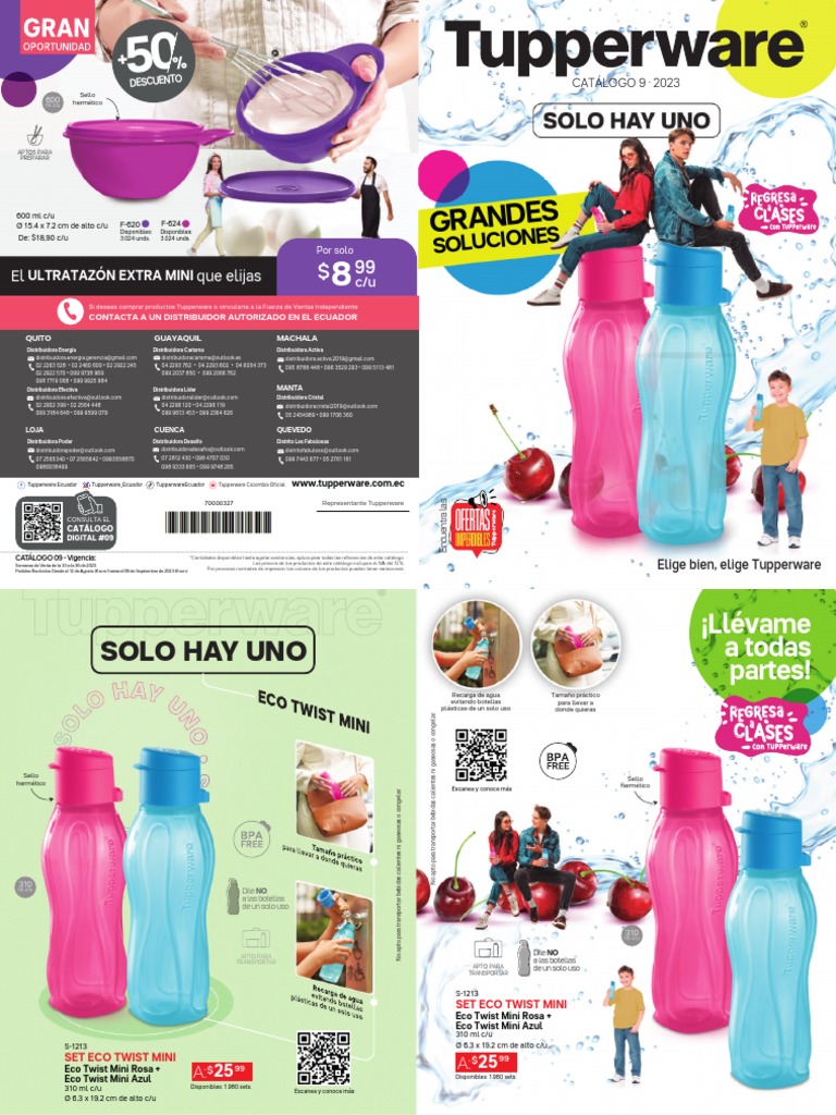 Instrucciones Maxi Termo Betterware | PDF | Cocinando | Bebidas no ...