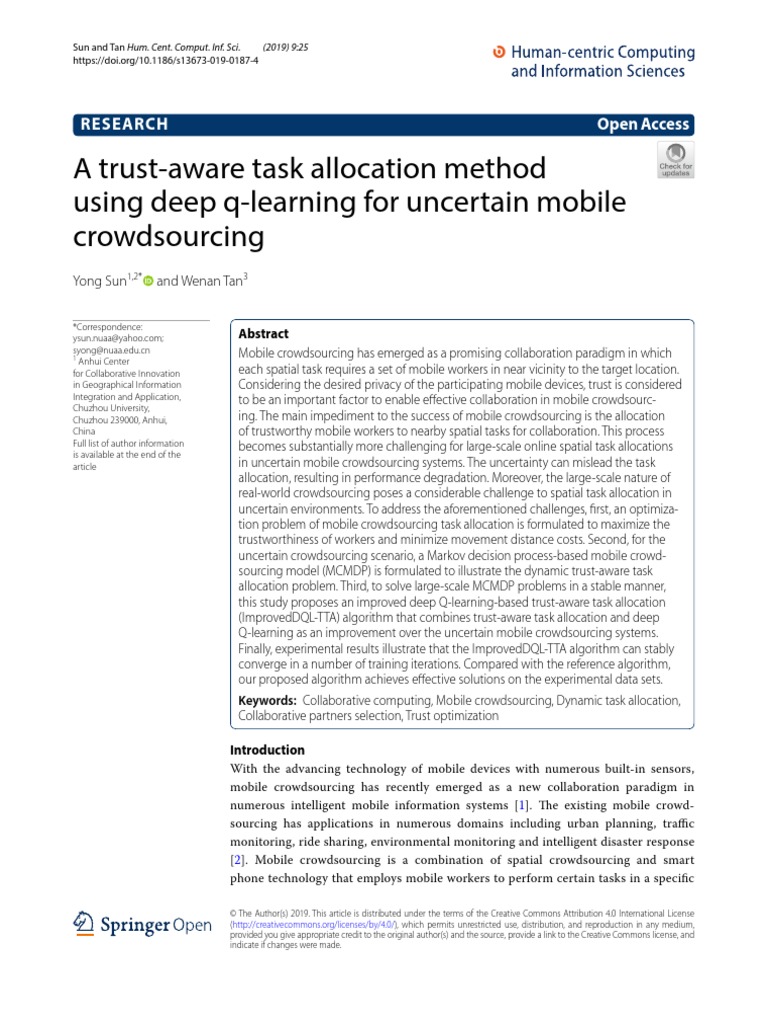 Sun-Tan2019 Article ATrust-AwareTaskAllocationMeth | PDF ...