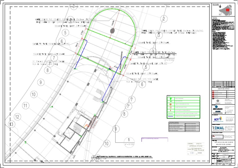 5182775-DRS-ELEC-SD-00097B-Rev.1-1F Lightning Protection Layout Sheet 2 | Download Free PDF ...