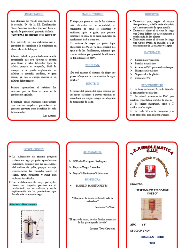 Modelo Triptico | PDF