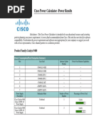 PowerCalc Catalyst 9300 | PDF | Network Switch | Ethernet