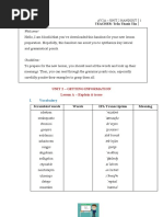 Handout - Unit 2 - Lesson B | PDF