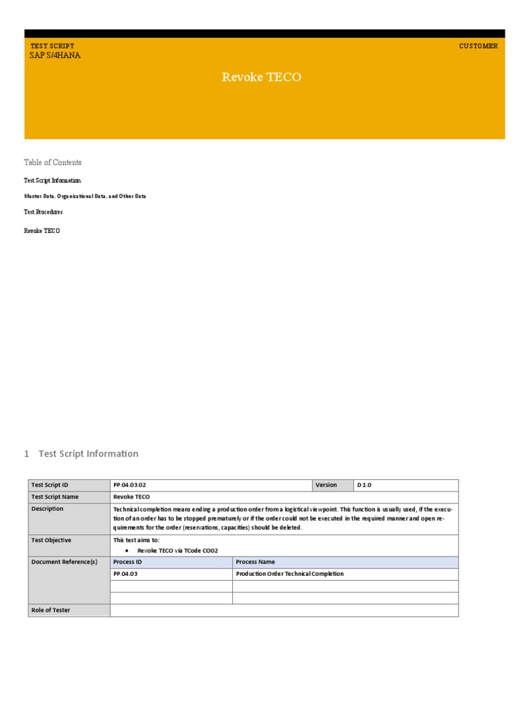 PP.04.03.02 Revoke Teco | PDF | Computer Engineering | Information Technology Management