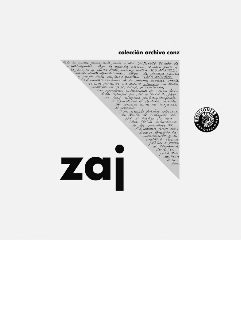 83 - Zaj | PDF | Arte de performance