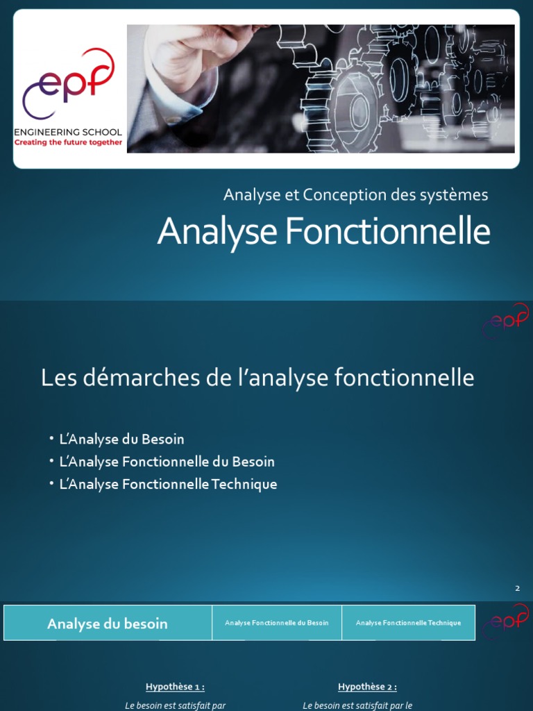 Analyse Fonctionnelle | PDF