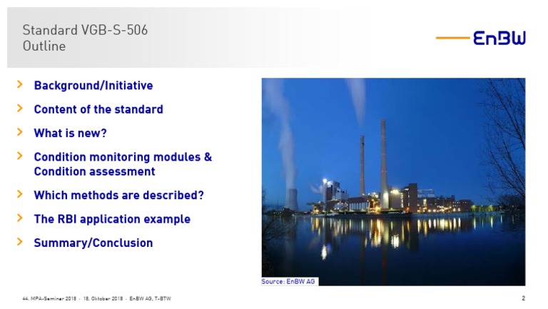 The Revised VGB-S-506pg2 | PDF