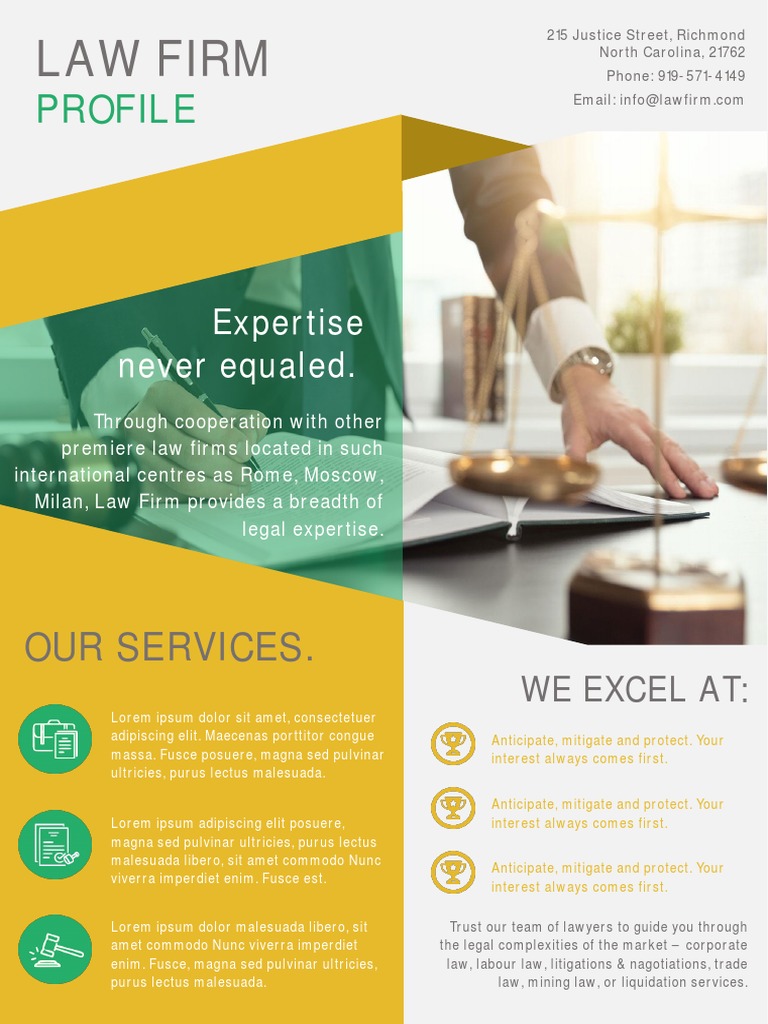 Law Firm: Profile | PDF