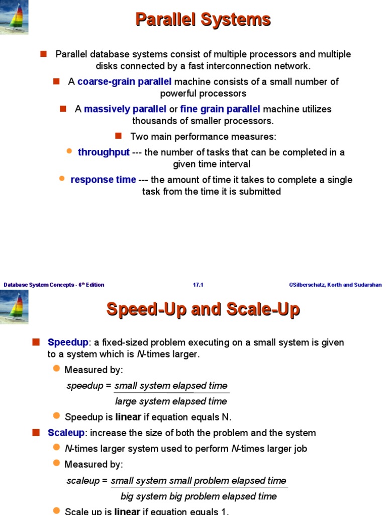 Parallel Database Systems Guide | PDF | Parallel Computing | Databases