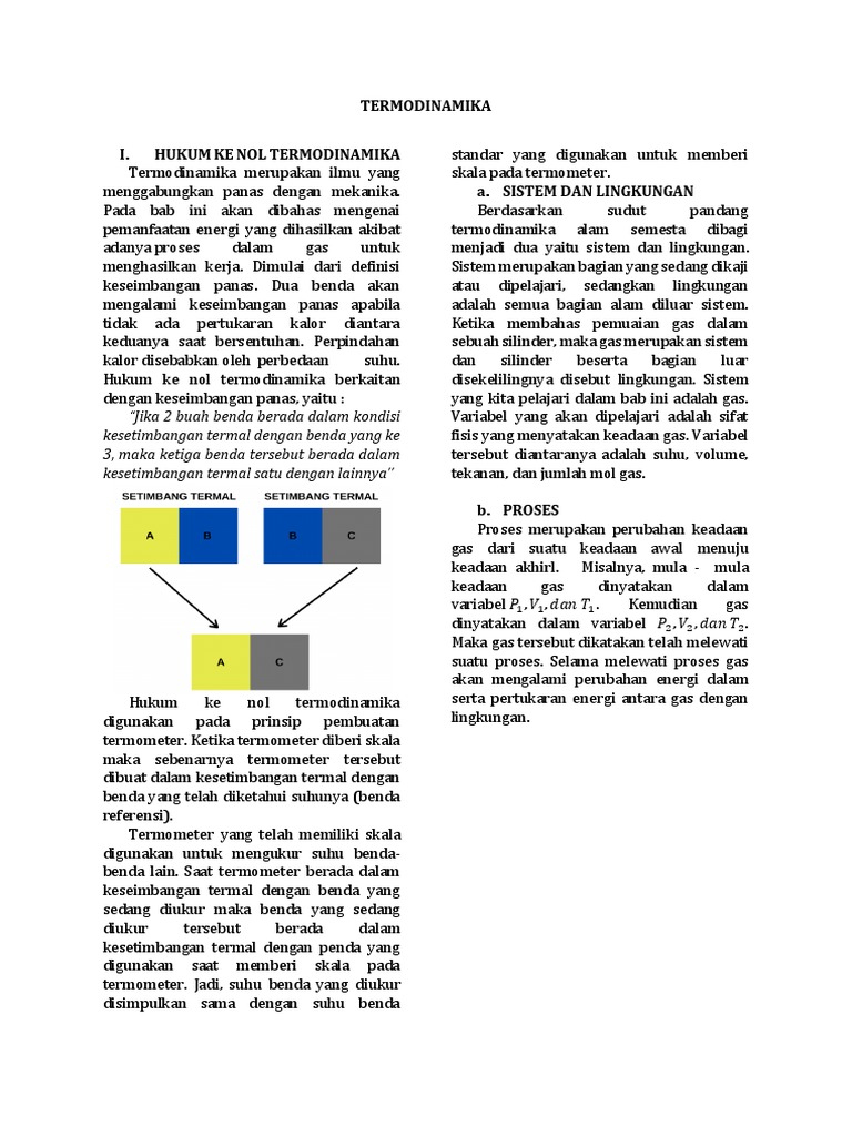 (Academia) Termodinamika | PDF