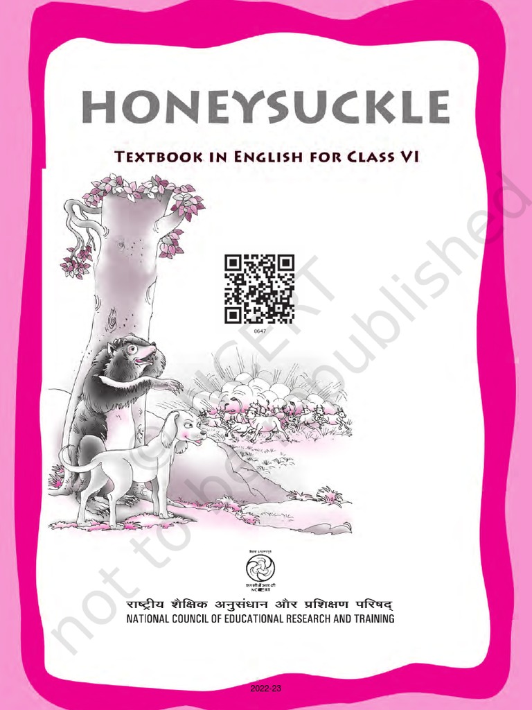 NCERT English Honeysuckle Std.6 | PDF | Dogs