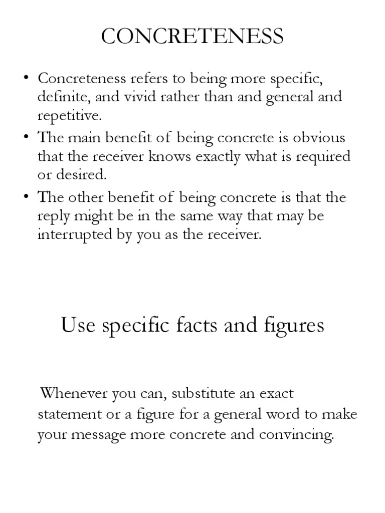 Concreteness | Verb | Language Mechanics
