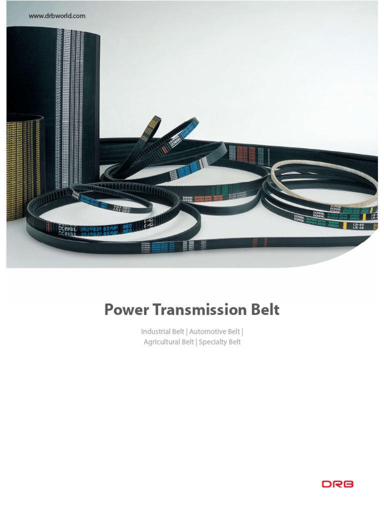 Correas Dongil Catalogo | PDF