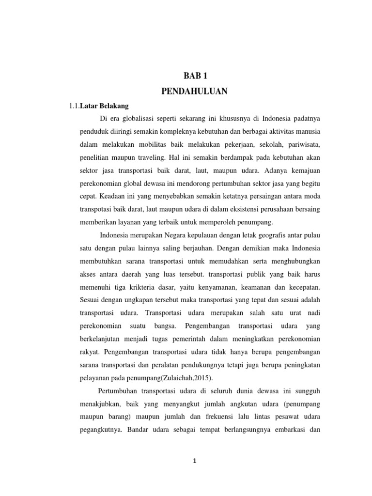 Bab 1 - 3 Fixx | PDF