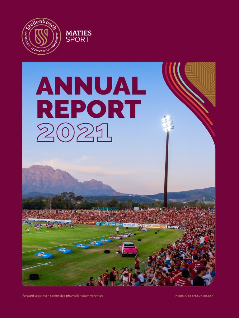 Maties Sport 2021 Highlights | PDF | Business