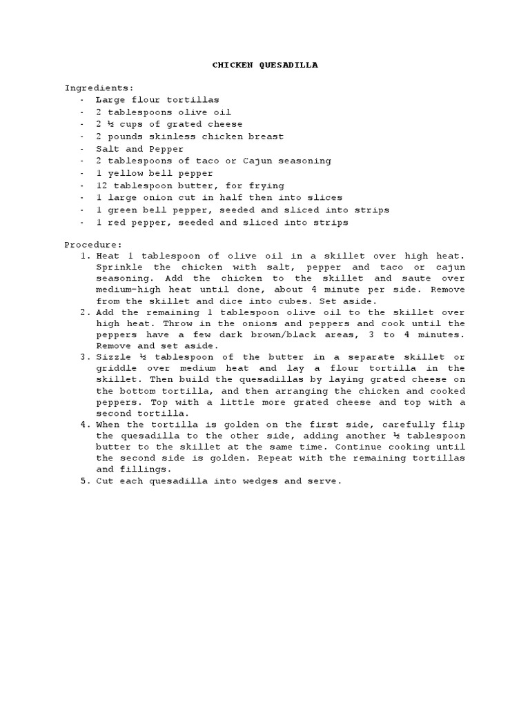 Chicken Recipe | PDF | Foods | Cooking