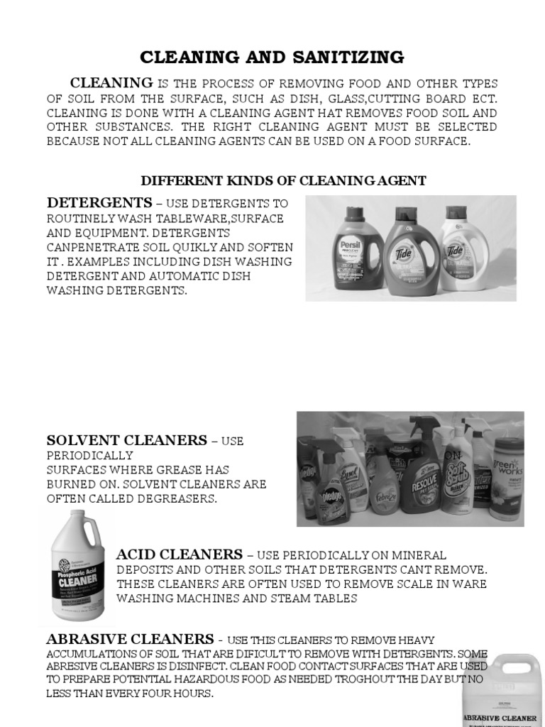 Tle Report 3rd Quarter | PDF | Disinfectant | Chemistry
