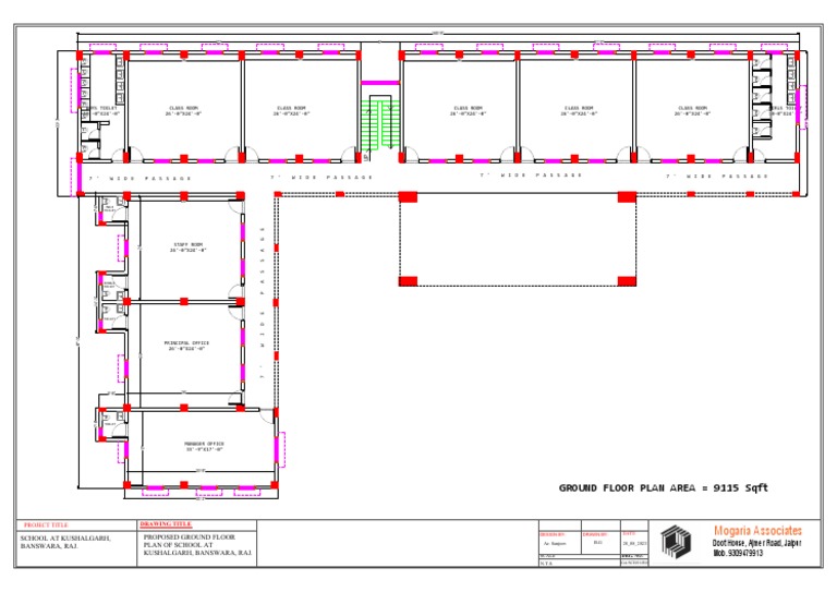 Proposed Ground Floor Plan for School | PDF