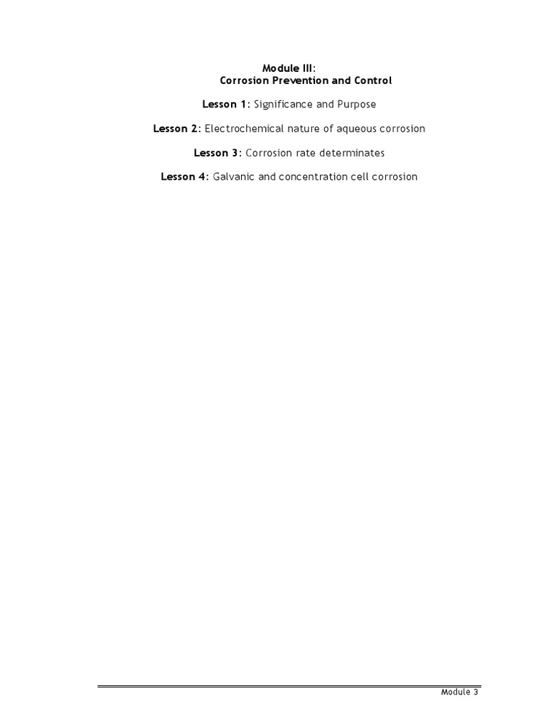 Module 4 Materials Science and Engineering Lab | PDF | Corrosion