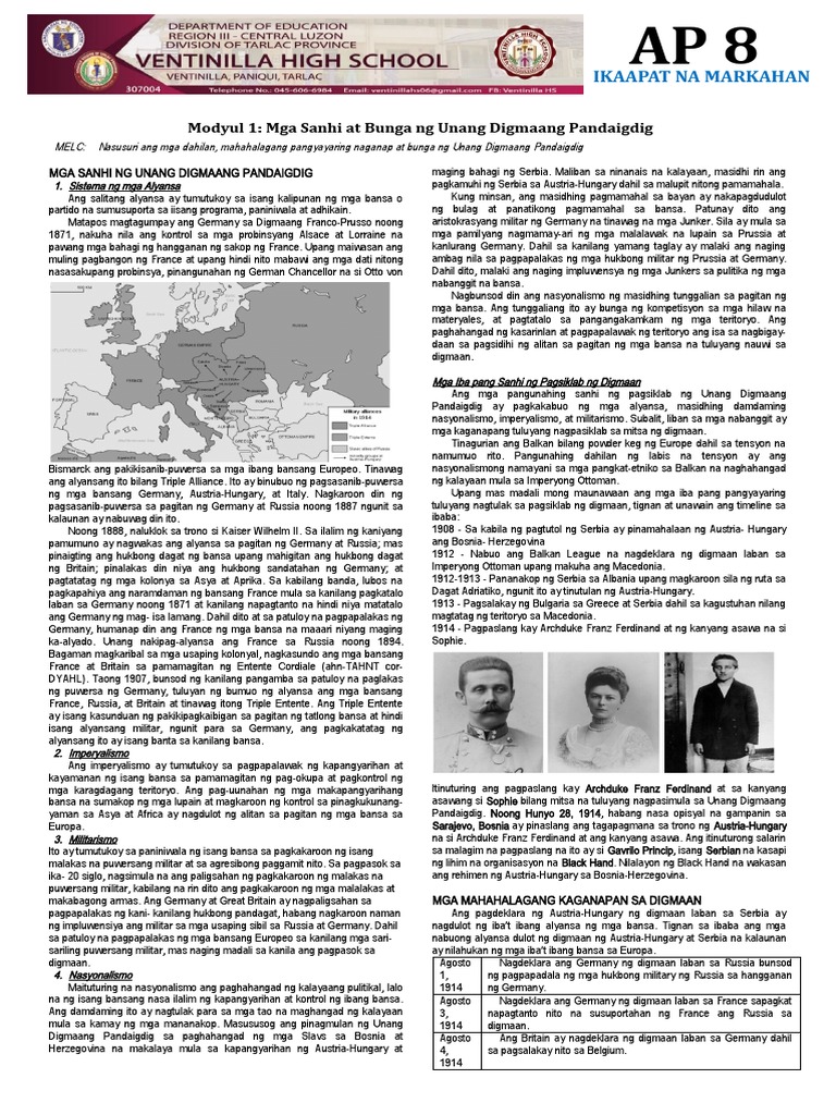 AP 8 - 4th Quarter - Handout | PDF