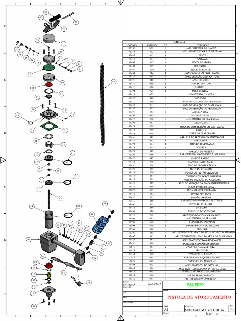 Vista Explodida Pneumática-Atp | PDF
