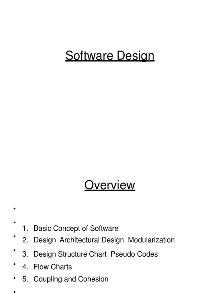 Lecture 03A - Software Design Basics | PDF | Computer Program | Programming Lecture 03A - Software Design Basics | PDF | Computer Program | Programming