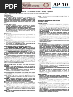 AP 10 Quarter 2 Reviewer | PDF